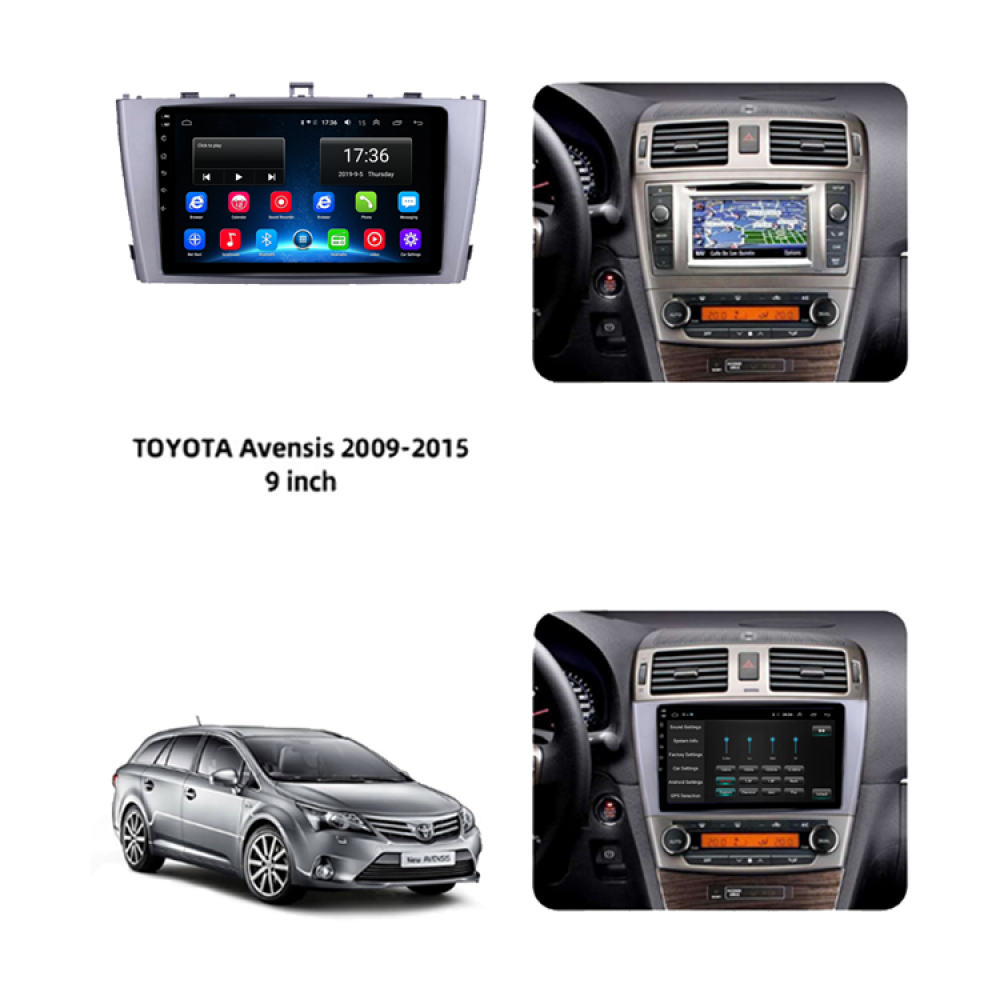 izzi.hu | Toyota Avensis Multimedia(2009-2015) - 1/16GB